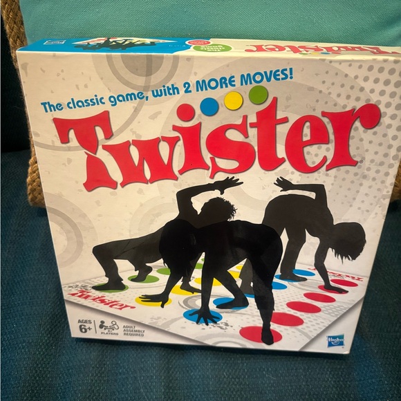 Hasbro | Toys | Hasbro Twister Game Red Blue Yellow Green | Poshmark